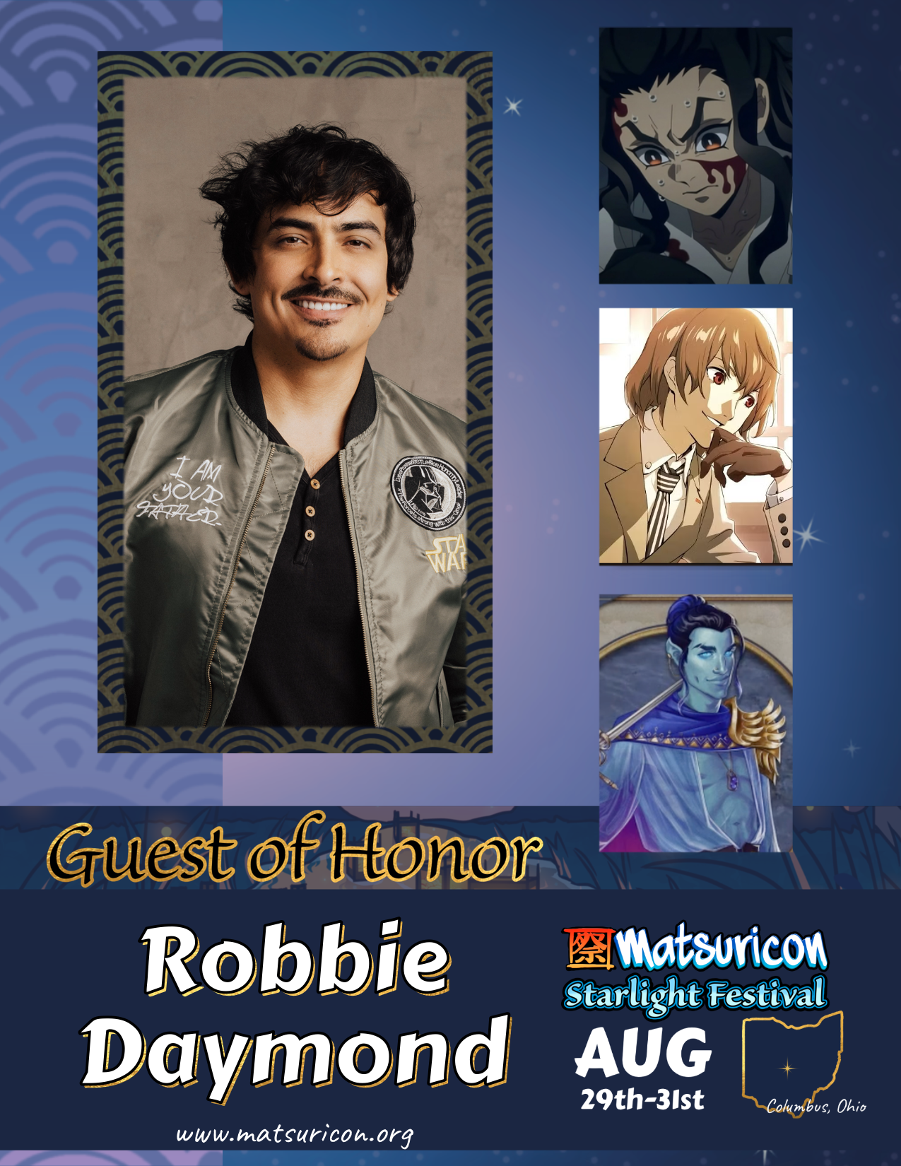 Guest of Honor 2025 - Robbie Daymond - Matsuricon