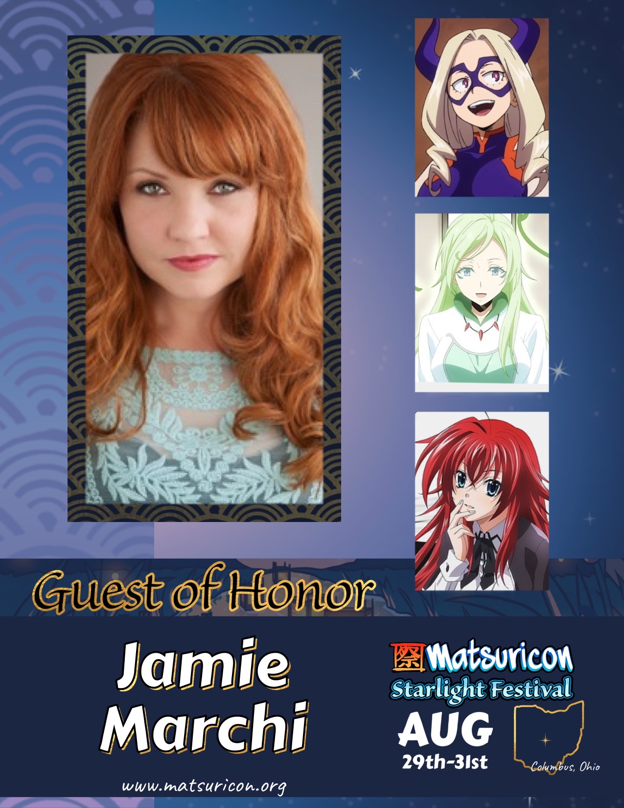 Guest of Honor 2025 - Jamie Marchi - Matsuricon